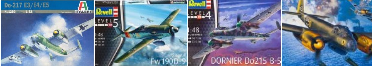 WWII Model Airplanes - Model Aces