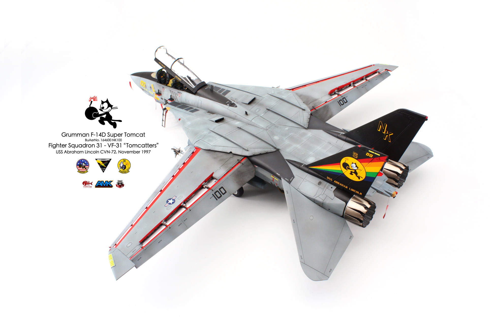 F-14D Super Tomcat VFA-31 Tomcatters - Model Aces