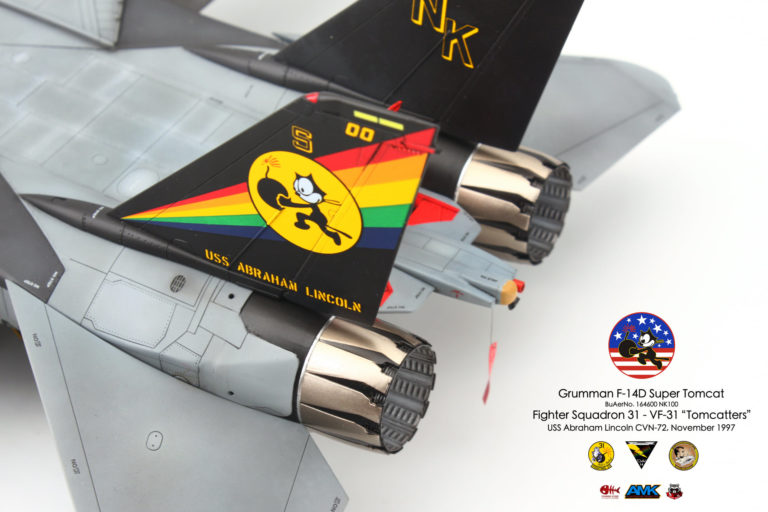 F-14D Super Tomcat VFA-31 Tomcatters - Model Aces