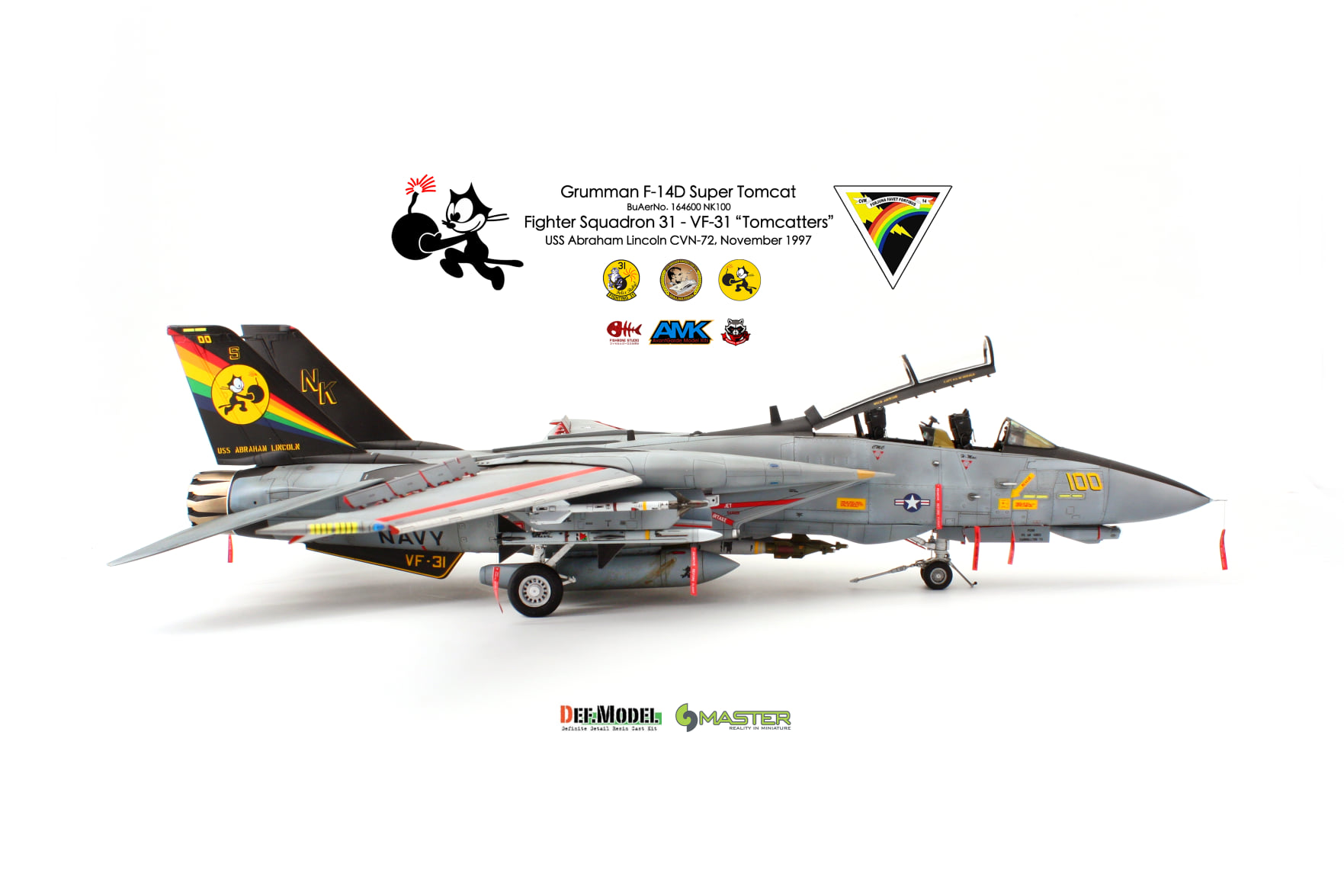 F-14D Super Tomcat VFA-31 Tomcatters - Model Aces