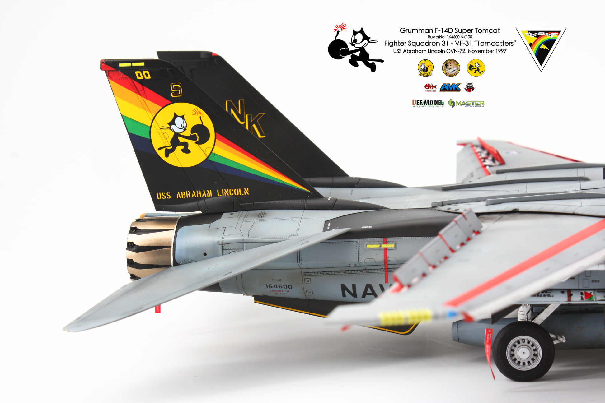 F-14D Super Tomcat VFA-31 Tomcatters - Model Aces