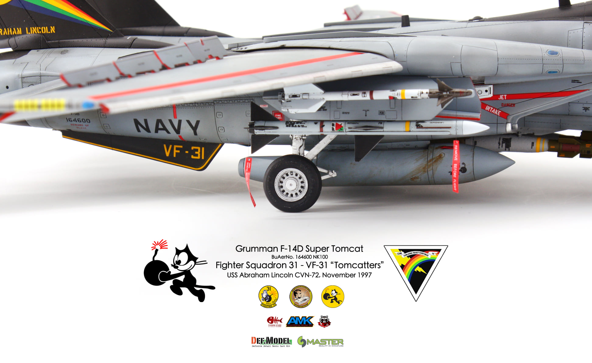 F-14D Super Tomcat VFA-31 Tomcatters - Model Aces