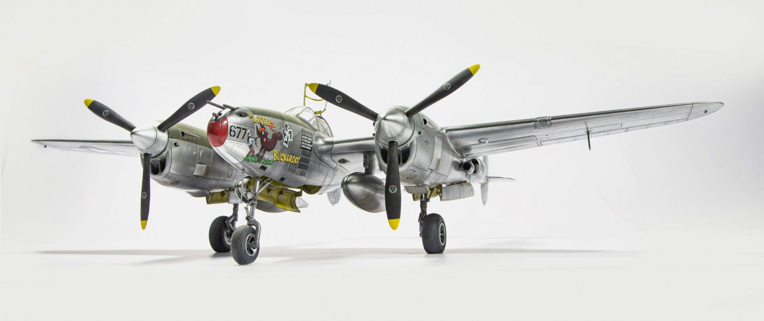 Lockheed P-38L Lightning "Little Buckaroo" - Model Aces