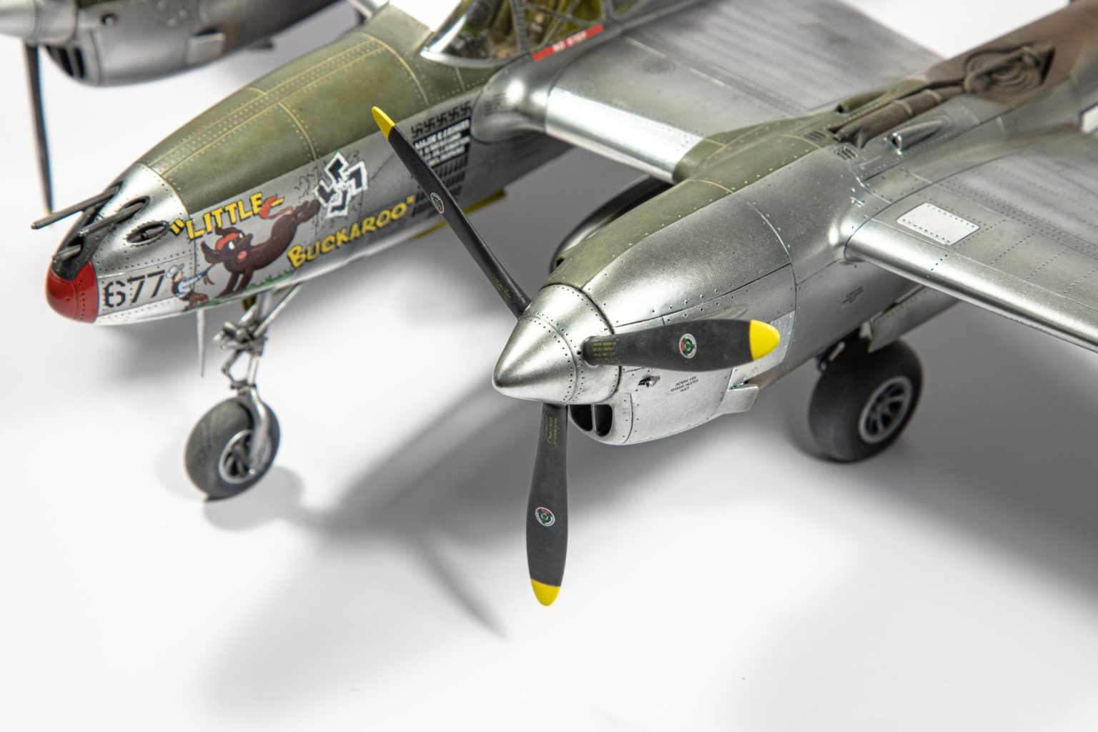 Lockheed P-38L Lightning "Little Buckaroo" - Model Aces